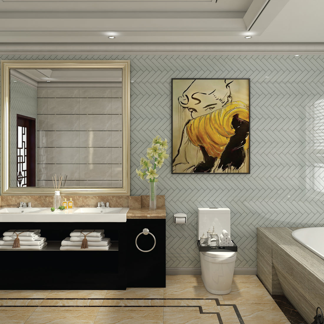 Portmore Grey W5204T – Tile Home